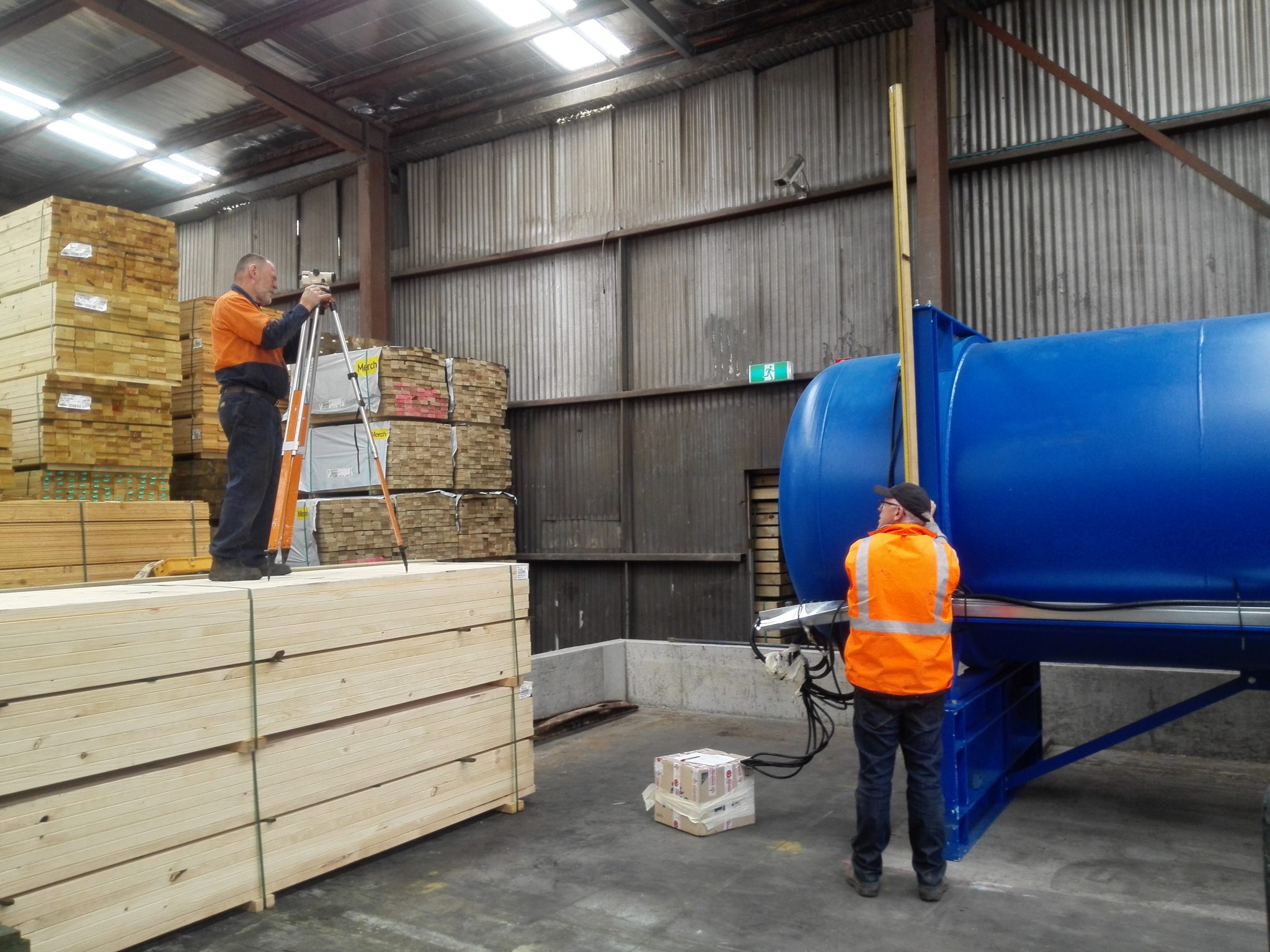 LOSP impregnation plant in Australia - WTM VAGLIO